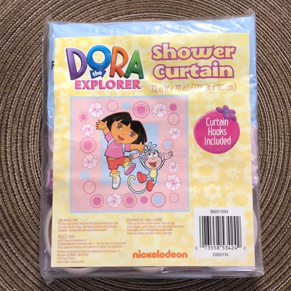Nickelodeon | Bath | Dora The Explorer Shower Curtain | Poshmark